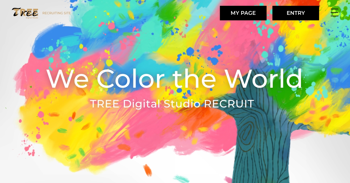 TREE Digital Studio 採用サイト